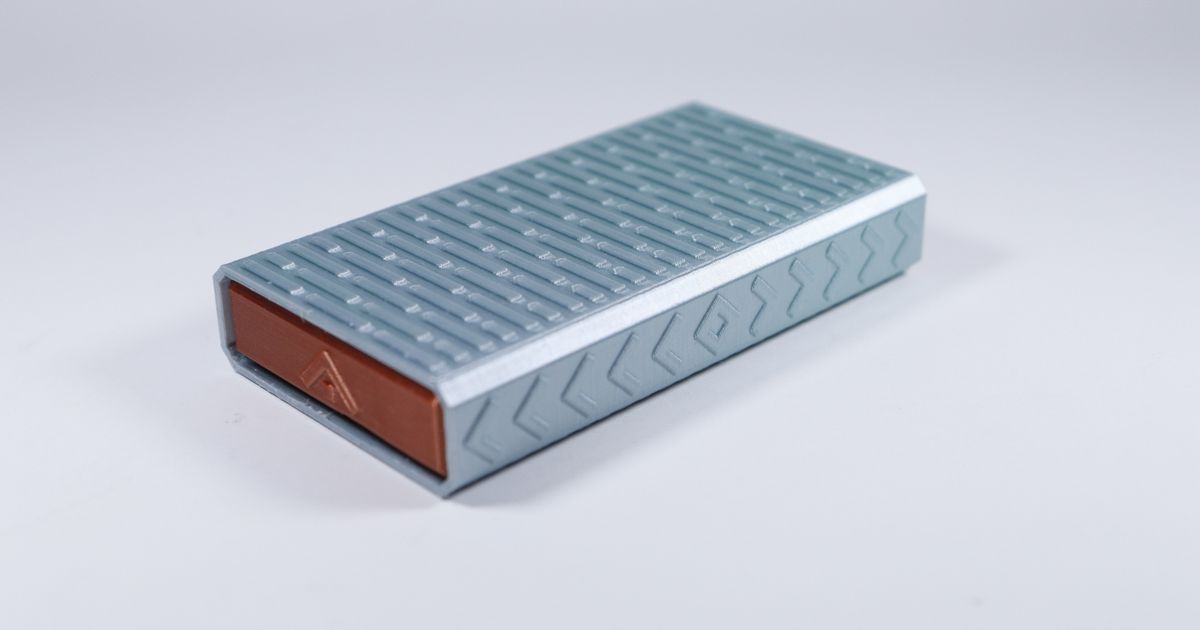 Lockable Sliding Box With Two Compartments by Ordinary Contraptions ...