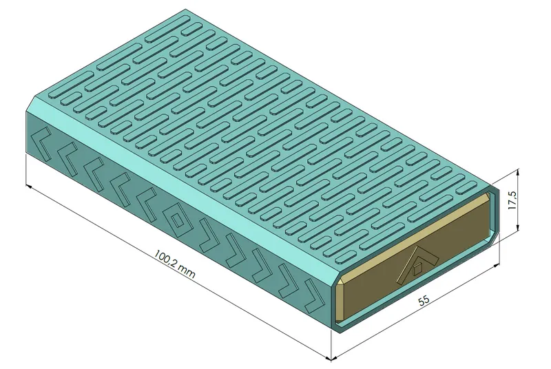 Lockable Sliding Box With Two Compartments by Ordinary Contraptions ...