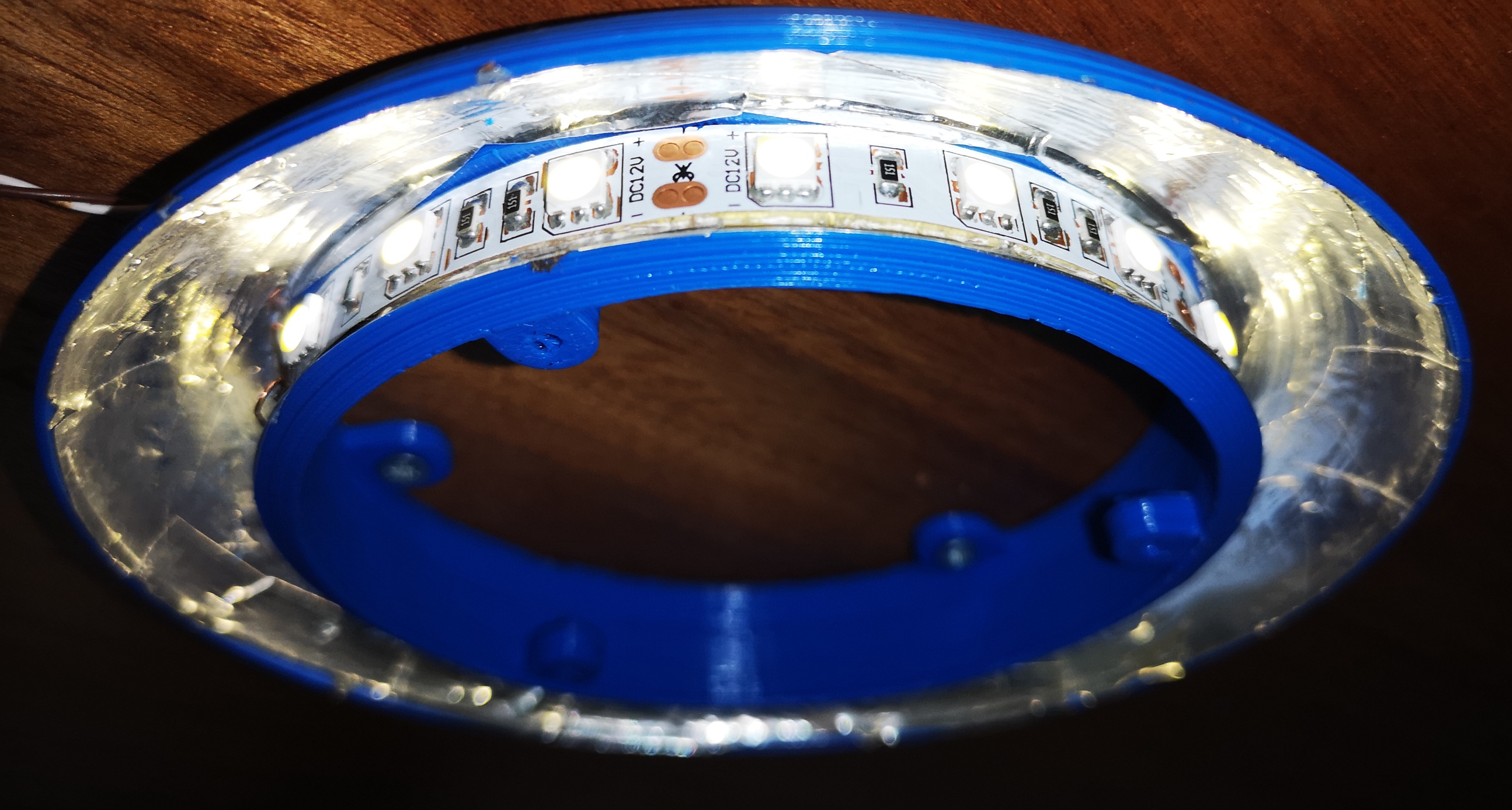 LED Strip Ring Light by slydeniel | Download free STL model ...