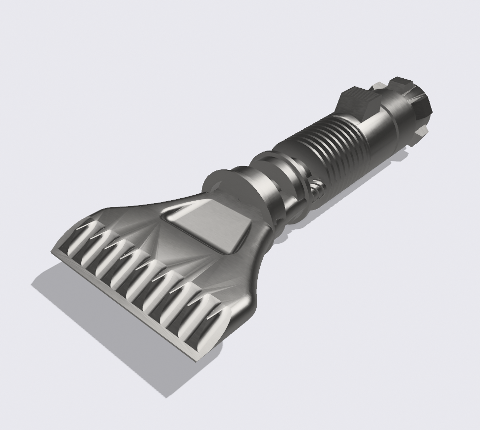 Lightsaber Ice Scraper by Mia Dudášová | Download free STL model ...