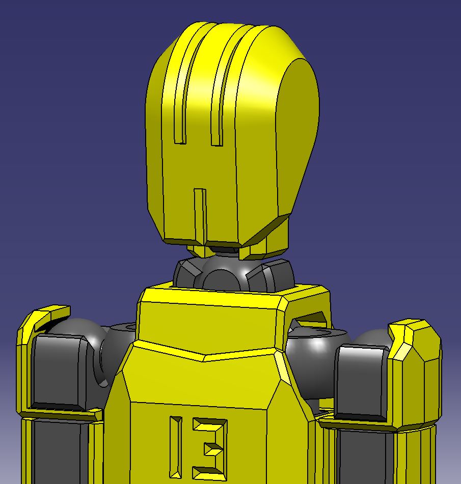 DUMMY 13 - Head#1 por Predy | Descargar modelo STL gratuito ...