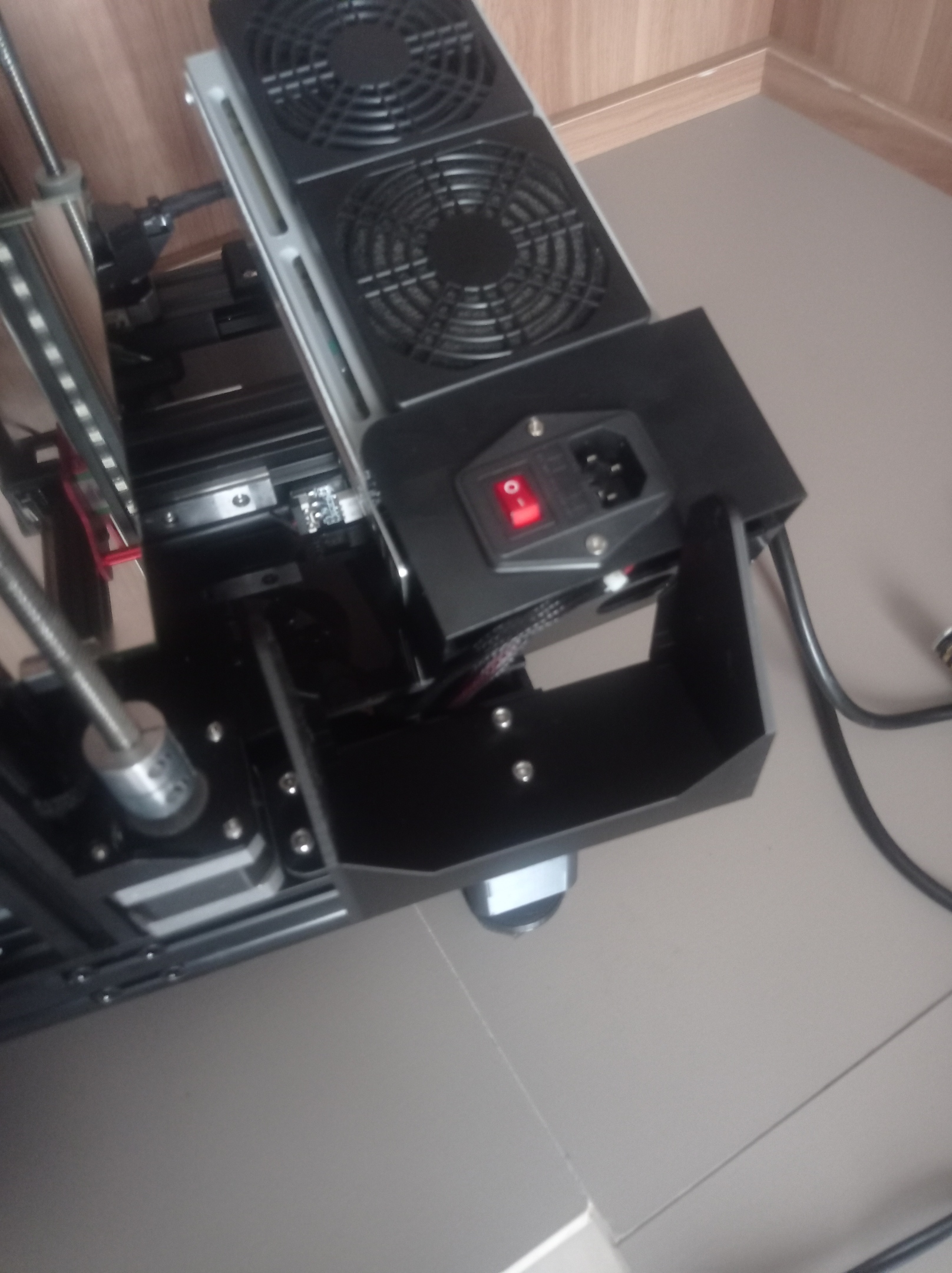 Ender 3 Pro Meanwell PSU relocation dual Z steppers by RobimXD ...