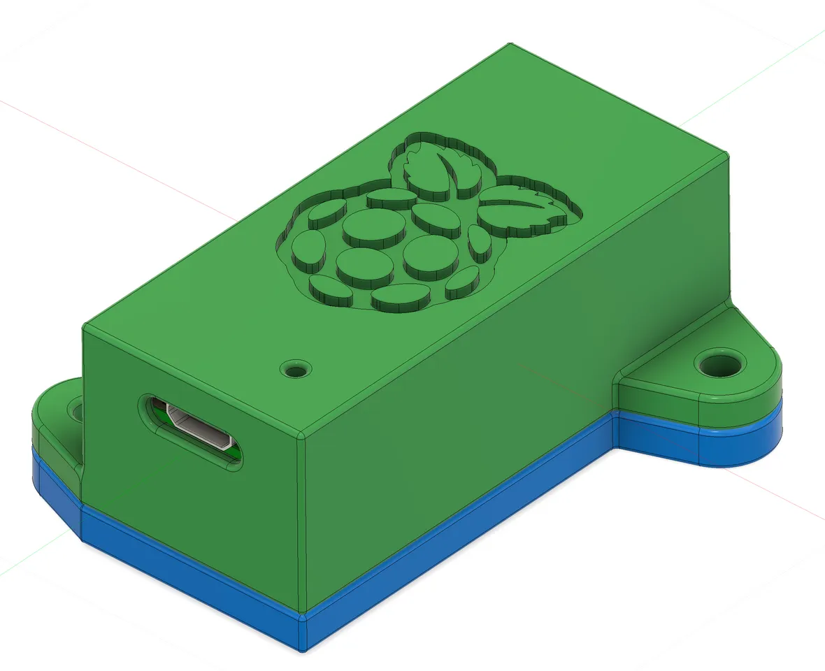 Raspberry Pi Pico Housing - Parametric Design by CADclass.org ...