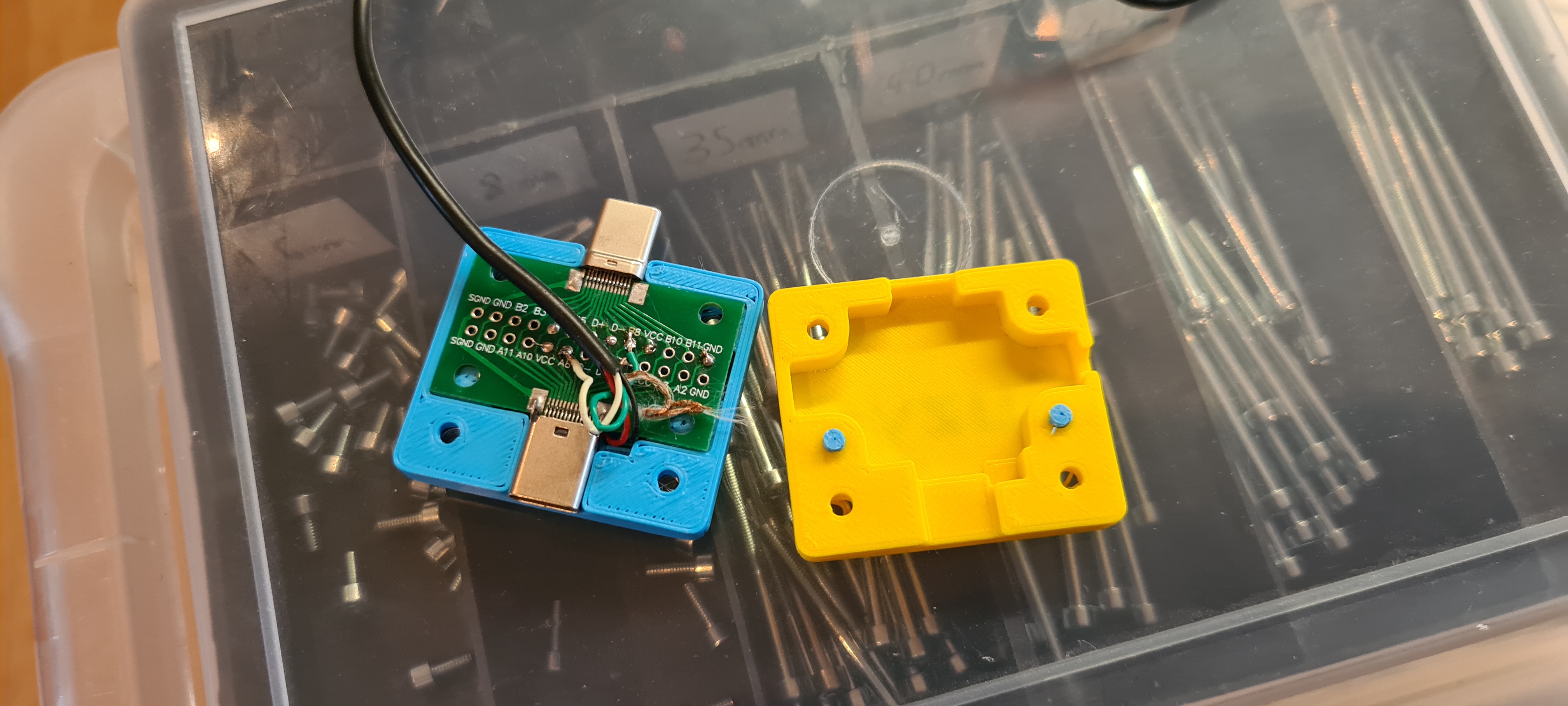 Case for SuzyQ cable made with a USB-C breakout by alufers | Download ...