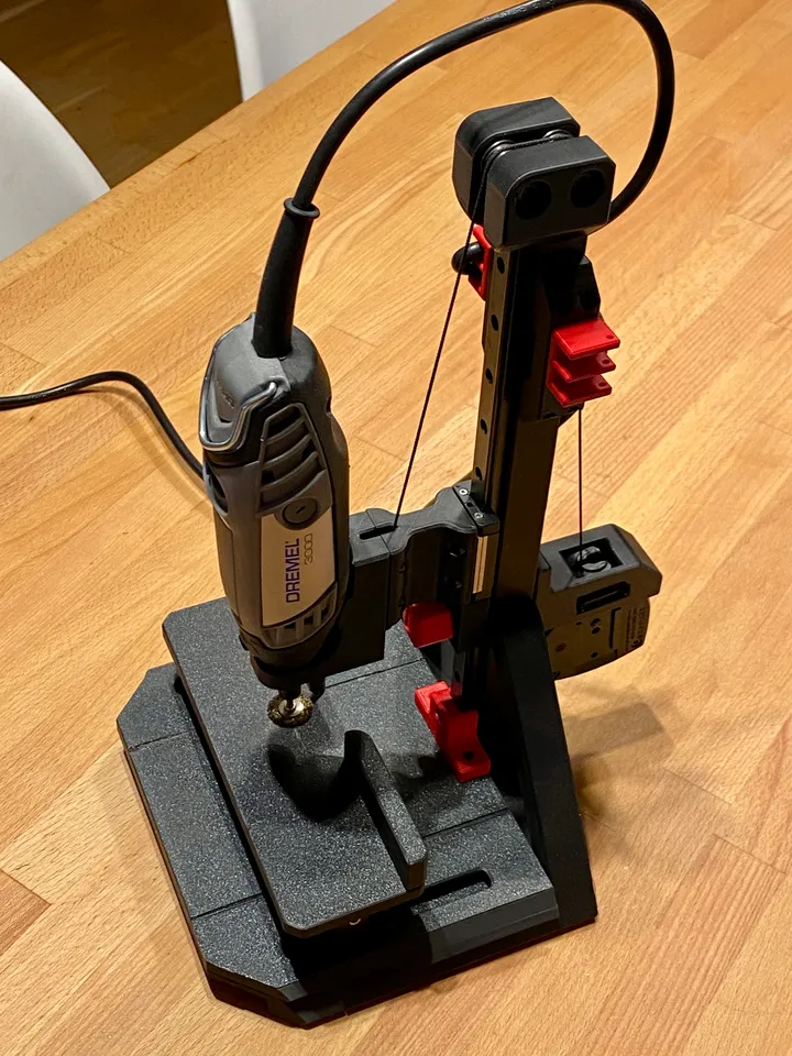 Stealth Press - Dremel Add-On by Iconic FAB | Download free STL model | Printables.com