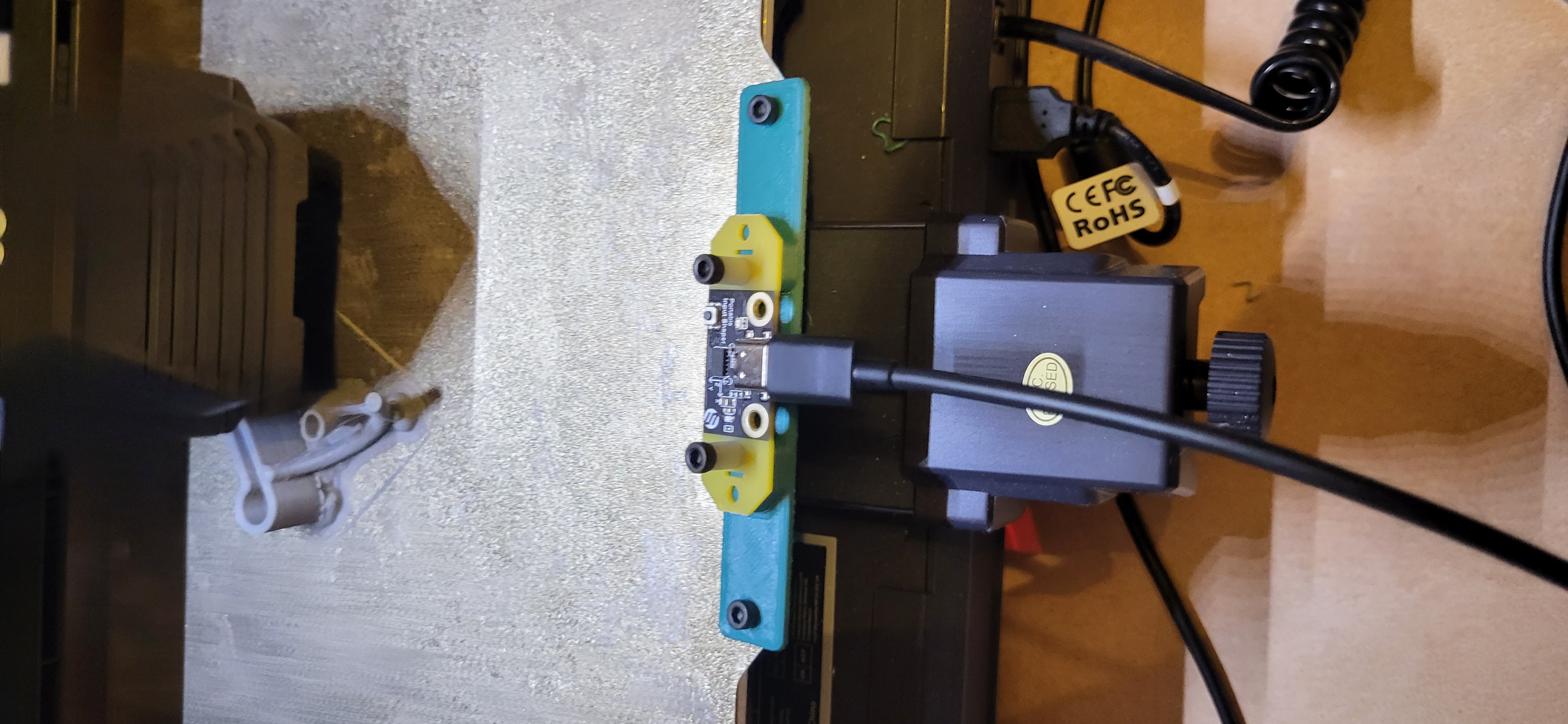 Fysetc Input Shaper mount for Elegoo Neptun 4/Pro von CryTech ...
