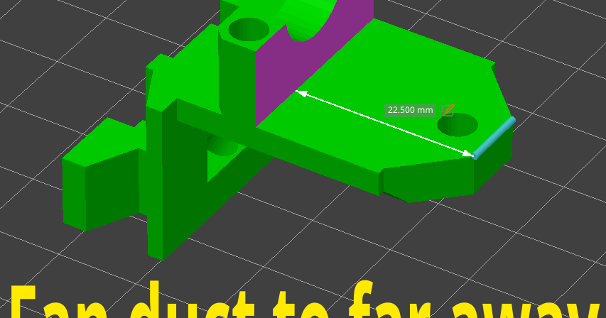 Modified Rookery V6-CHC Mount for clone v6 hot end by Tomihawky ...