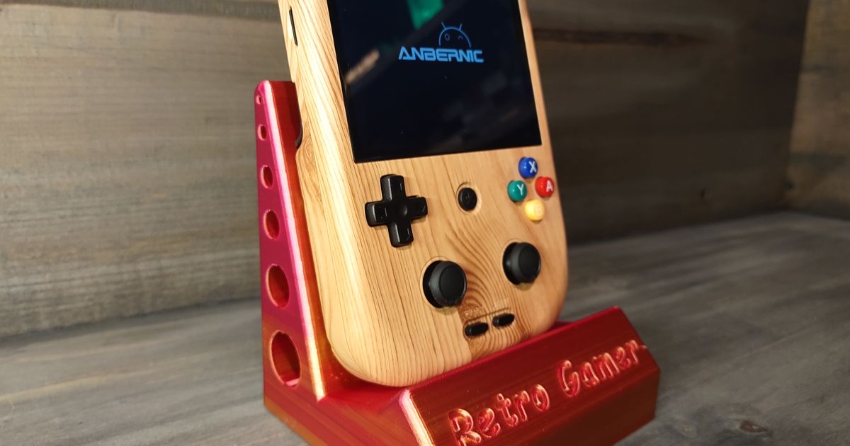 Retro Gamer Stand Universal Handheld Gameboy CellPhone Anbernic RG405V ...