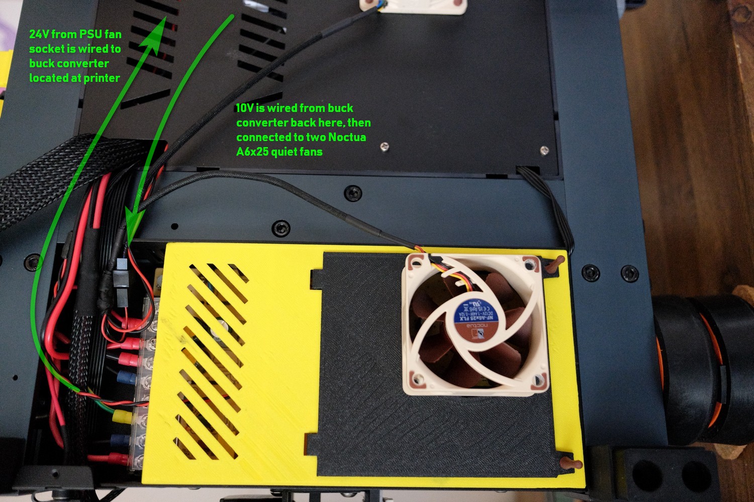 Neptune PSU cover with modular fan mount 40mm 60mm 80mm 90mm 120mm for ...
