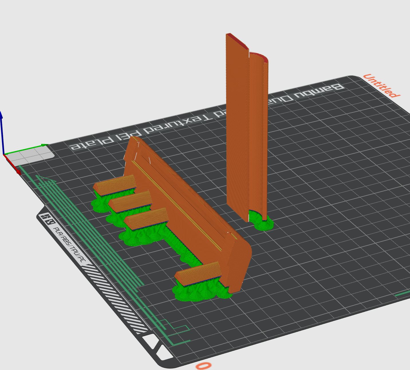 Bambu Lab X1C Top Glass Spacer / Riser / Mount with Vents, magnet ...