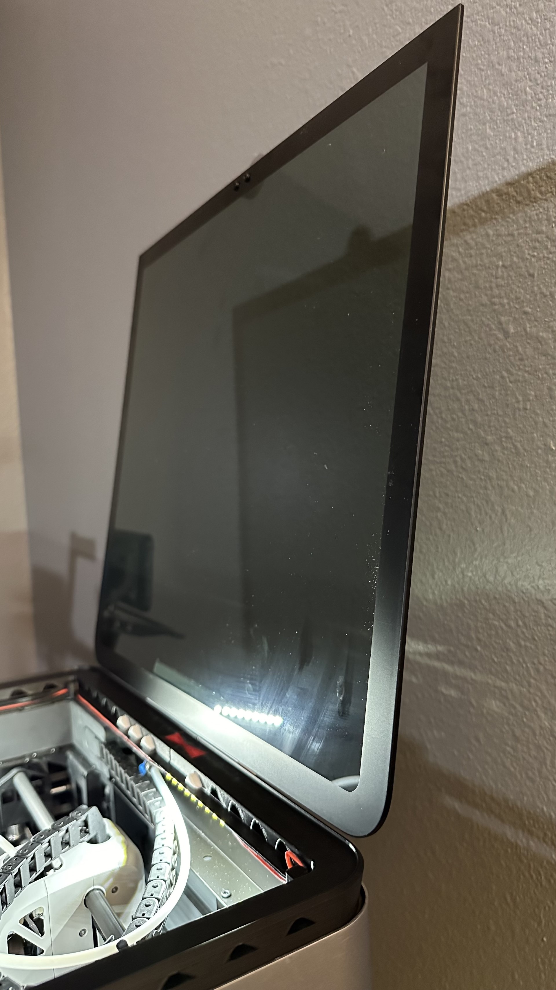 Bambu Lab X1C Top Glass Spacer / Riser / Mount with Vents, magnet ...