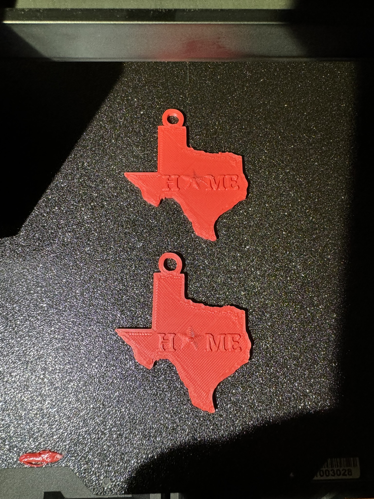 Texas Map KeyChain by AyeKirk | Download free STL model | Printables.com