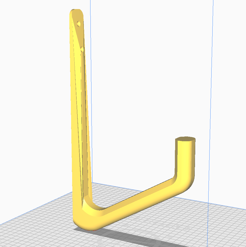Helmet Hanger Long by Aston Lamport | Download free STL model ...