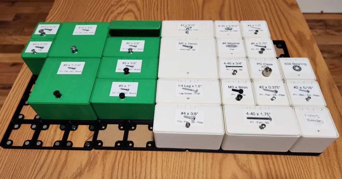 Gridfinity Hinged Box By Nav24 Download Free Stl Model