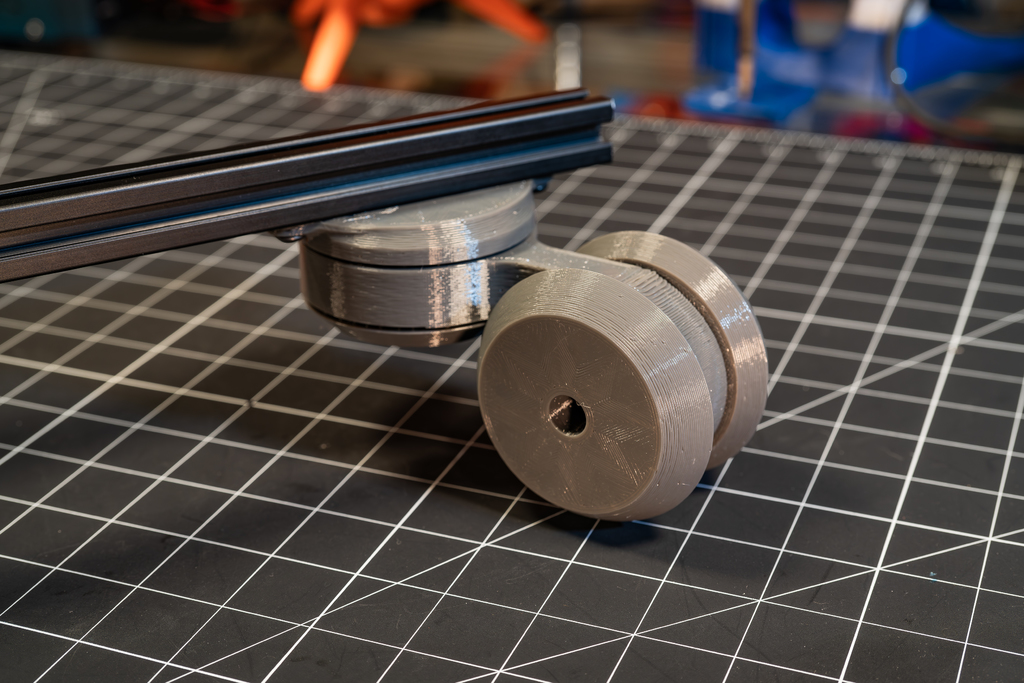 DIY Caster Wheel by BubsBuilds | Download free STL model | Printables.com