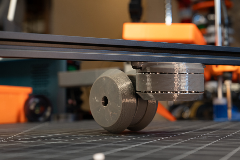 DIY Caster Wheel by BubsBuilds | Download free STL model | Printables.com