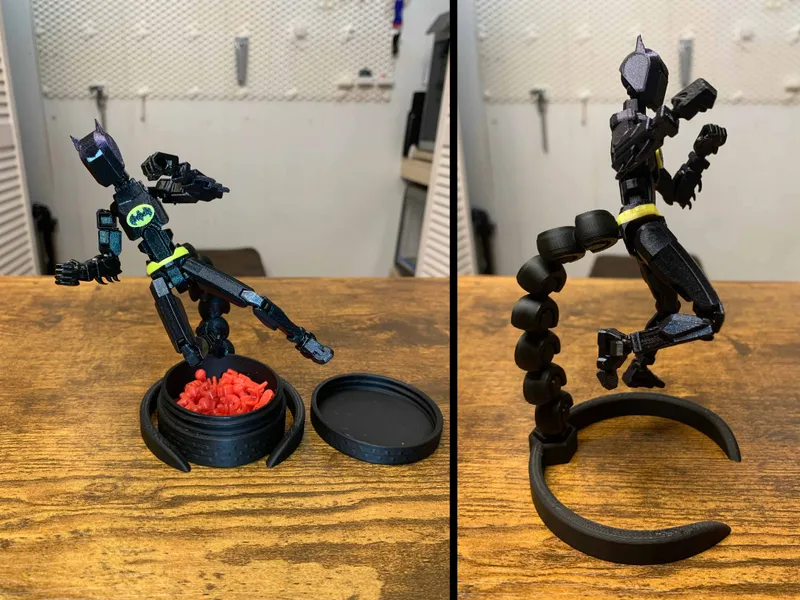 Flexible and posable display arm for Dummy 13 on the HSW (honeycomb ...