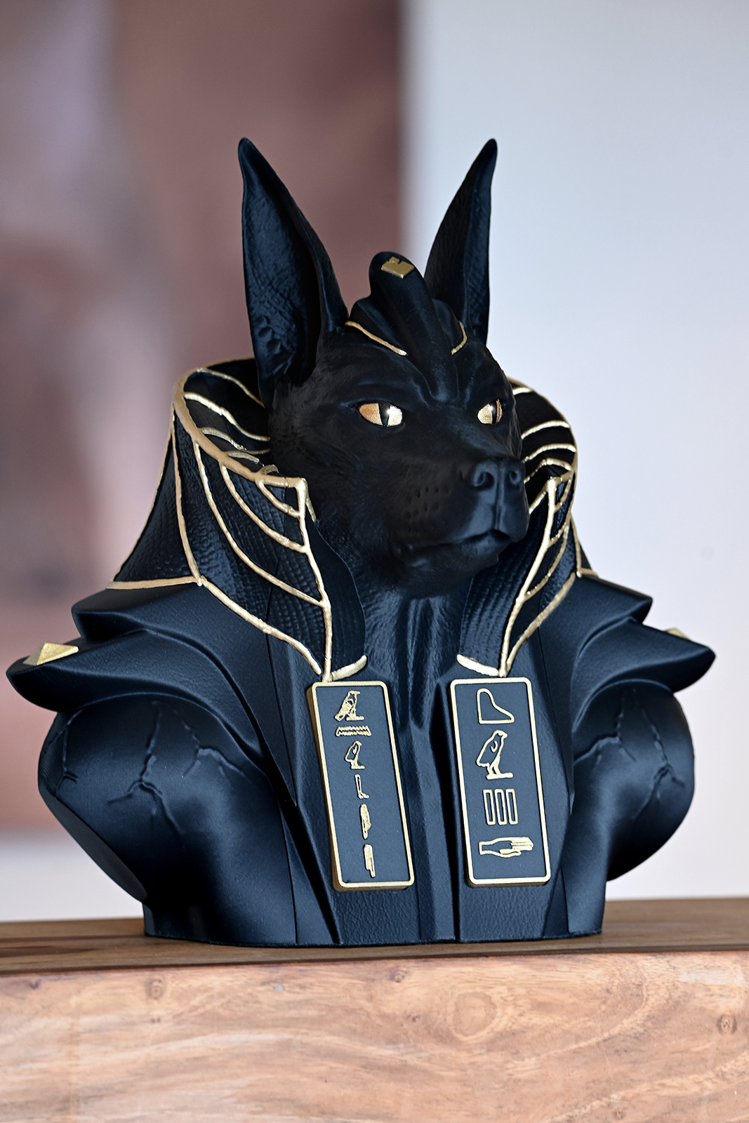 Mystery-Anubis Bust V2 3D Printing Model by Qu3D 3D-Design Art ...