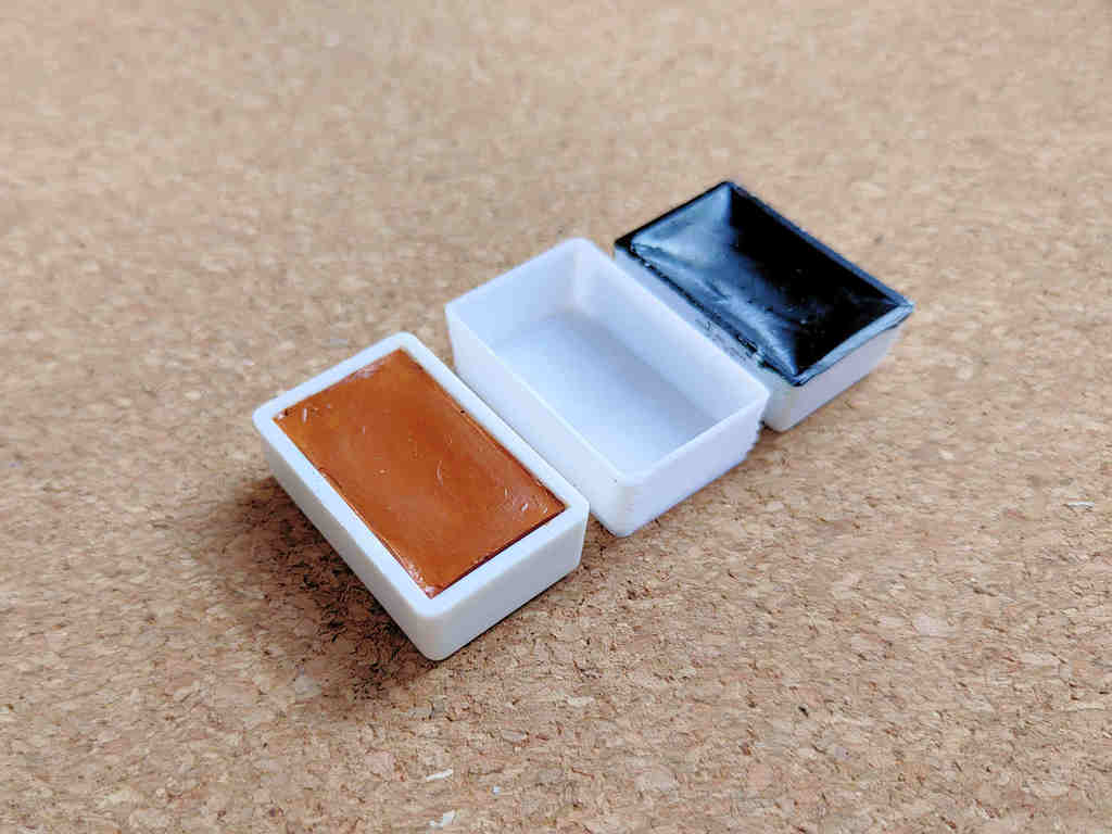 HALF PANS & WHOLE PANS for Watercolor or Gouache Paint Palettes by ...