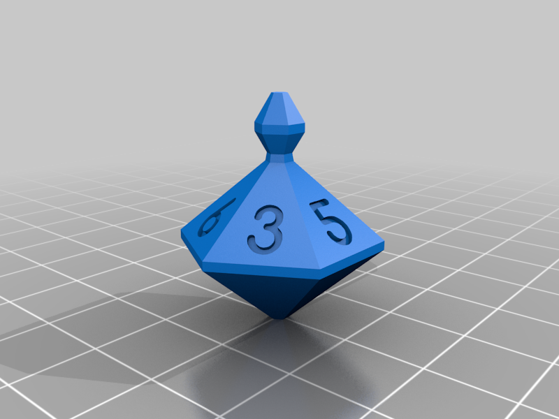 Spinner Die/Dice d6 by Spruce&Squirrel | Download free STL model ...