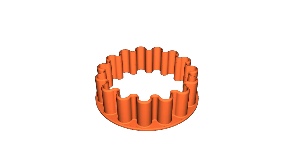 Baking dish to cut cookies by Alekseus84 | Download free STL model ...