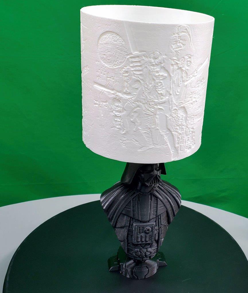 Star Wars Lithophane Lamp by trexlertechie | Download free STL model ...