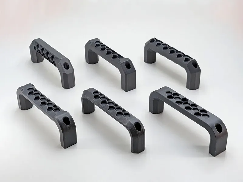 A1 MINI Hex Pattern Handle by BaGooN | Download free STL model ...