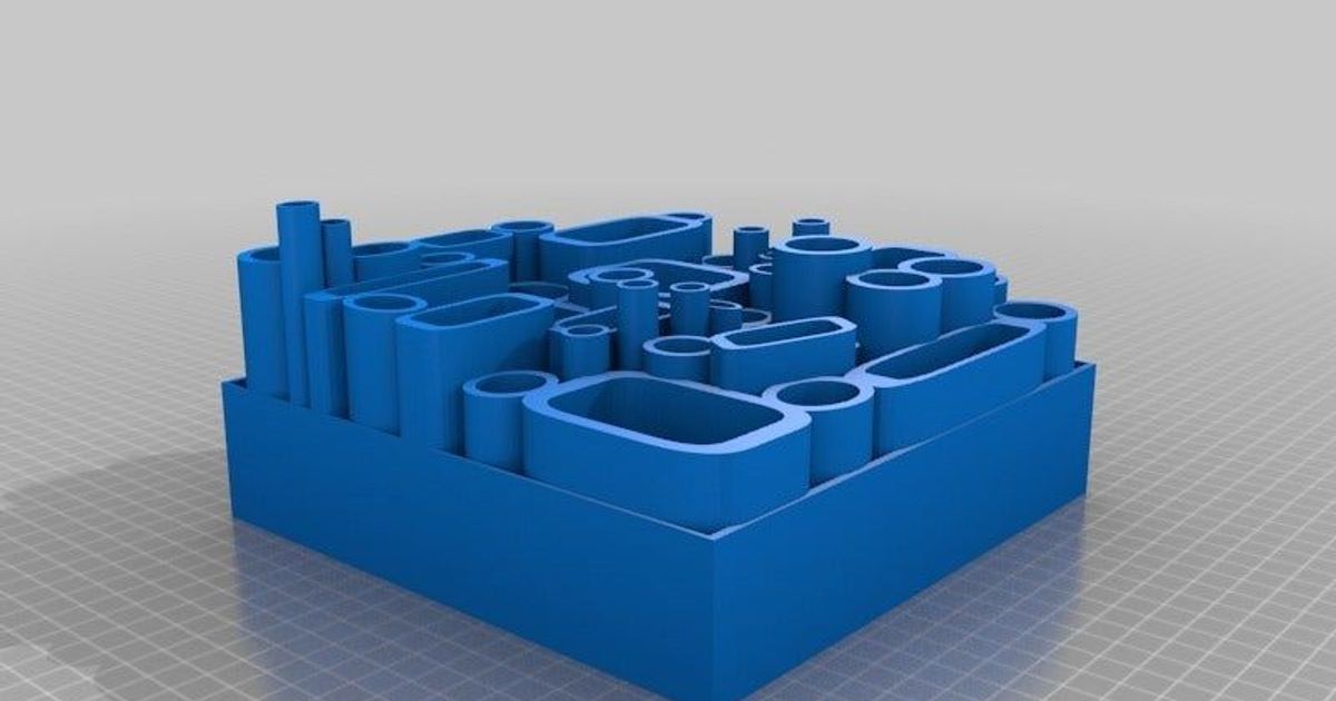 3D print tool caddy by trexlertechie | Download free STL model ...