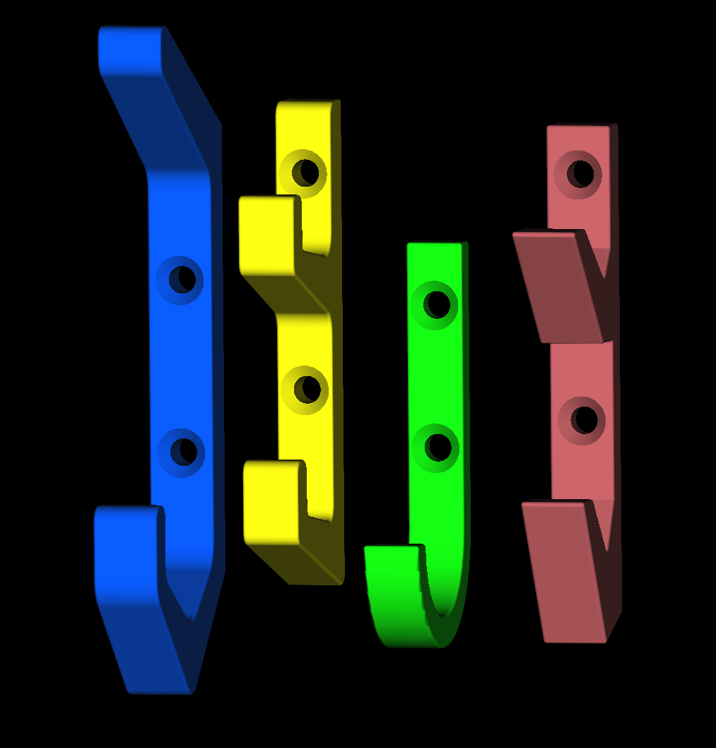 Strong Wall Hooks / silné háčky na stěnu by Michal Smid | Download free ...