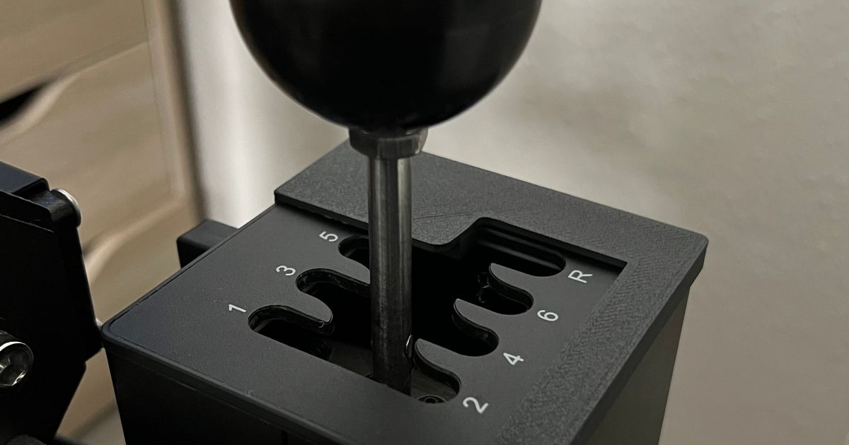 6-Speed Shift Pattern for USB-Shifter ( eBay / Aliexpress) - fast ...