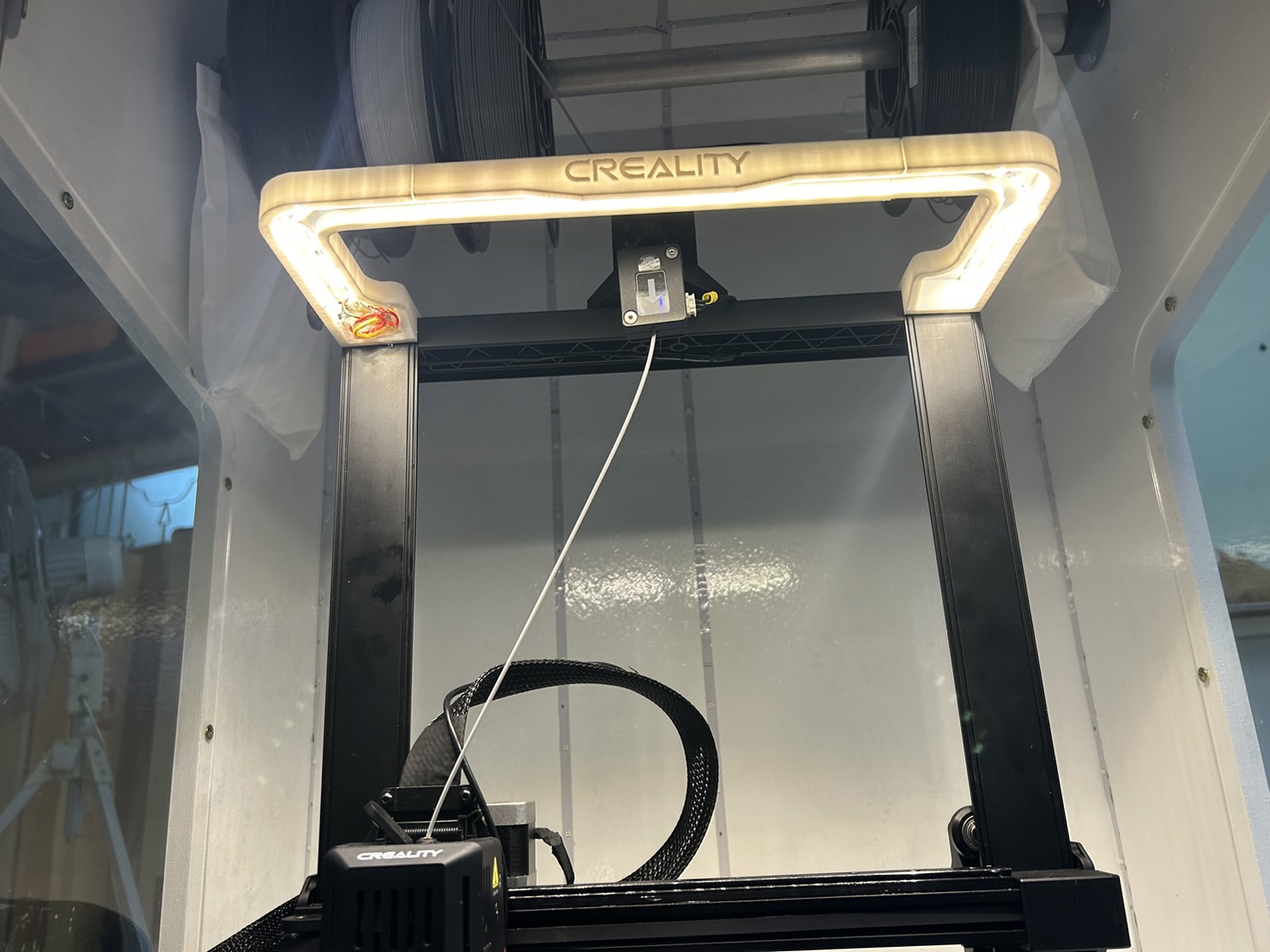 Led light bar for Ender 3 V3 KE by sonicPulseMakerWorld: Download Free ...