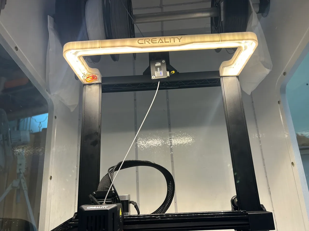 Led light bar for Ender 3 V3 KE by Hiart Printshop | Download free STL ...