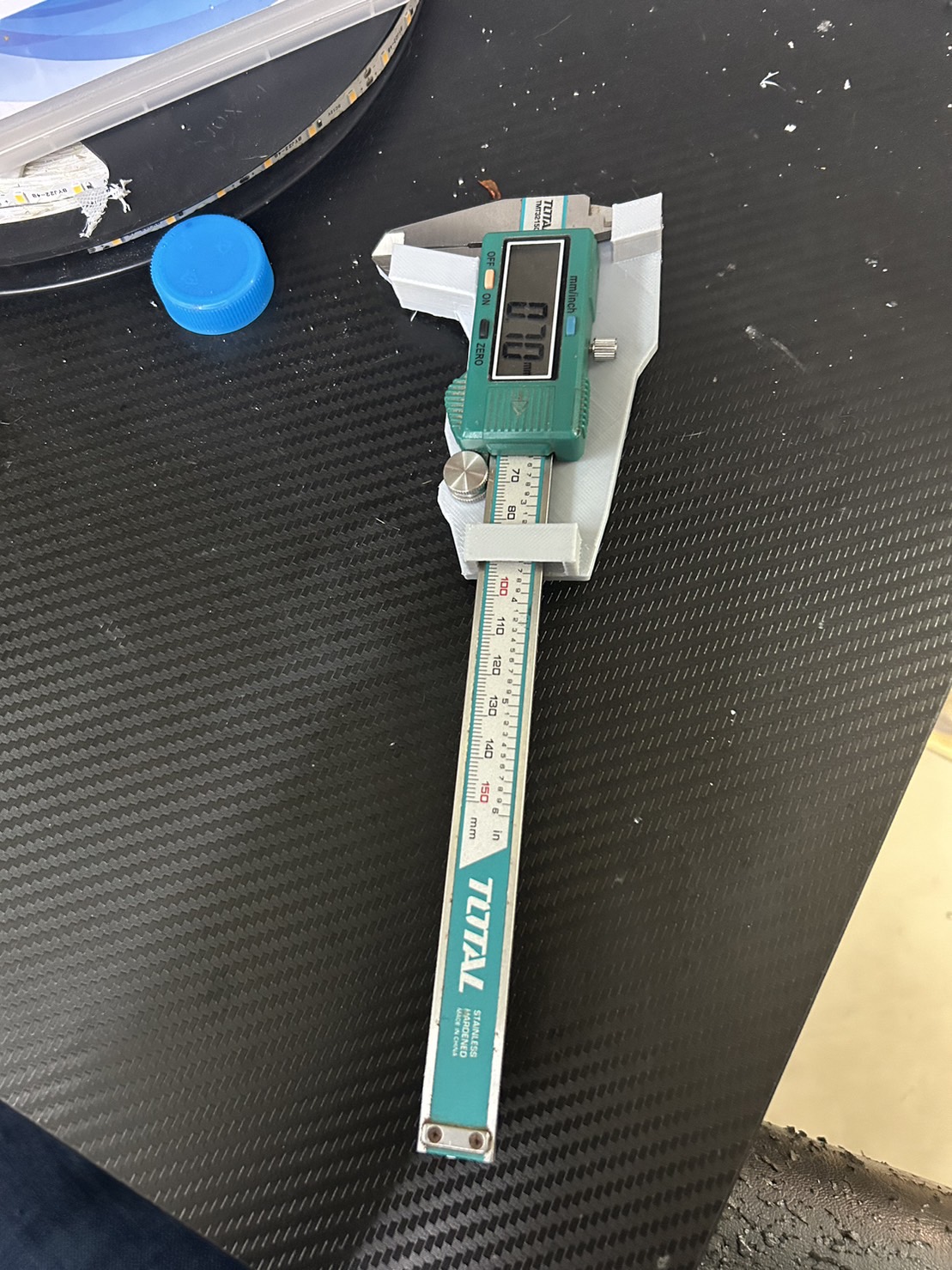 Vernier caliper holder for peg board (Square hole) by Hiart Printshop ...