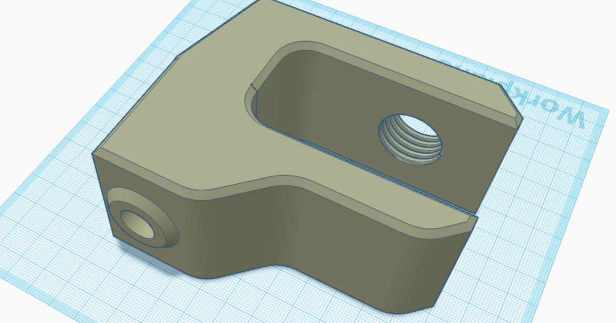 Desk Lamp Clamp Mount for thinner desks by Hellweaver666 | Download ...