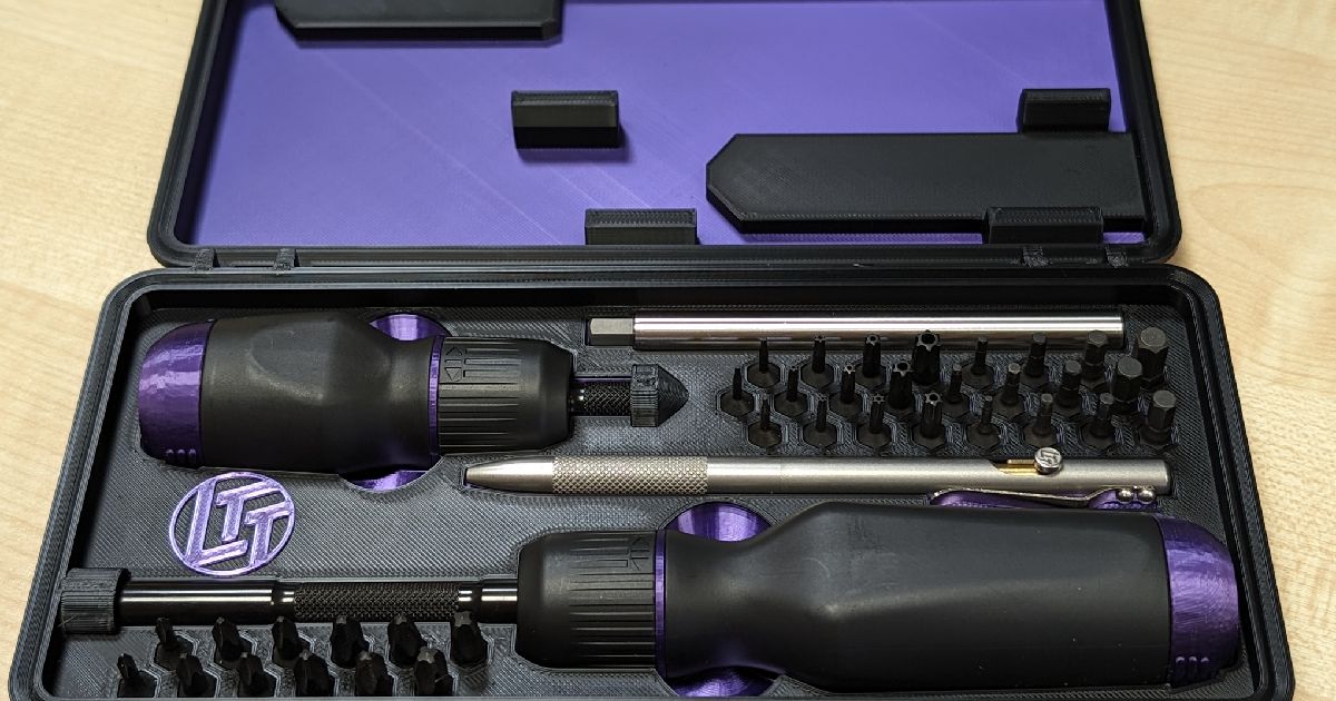 LTT Standard and Stubby Screwdriver Duo Case. 17/7/24 Updated by MelSK ...