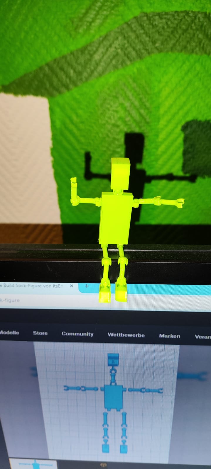 Pre Build Stick-Figure by ItsEndi | Download free STL model ...