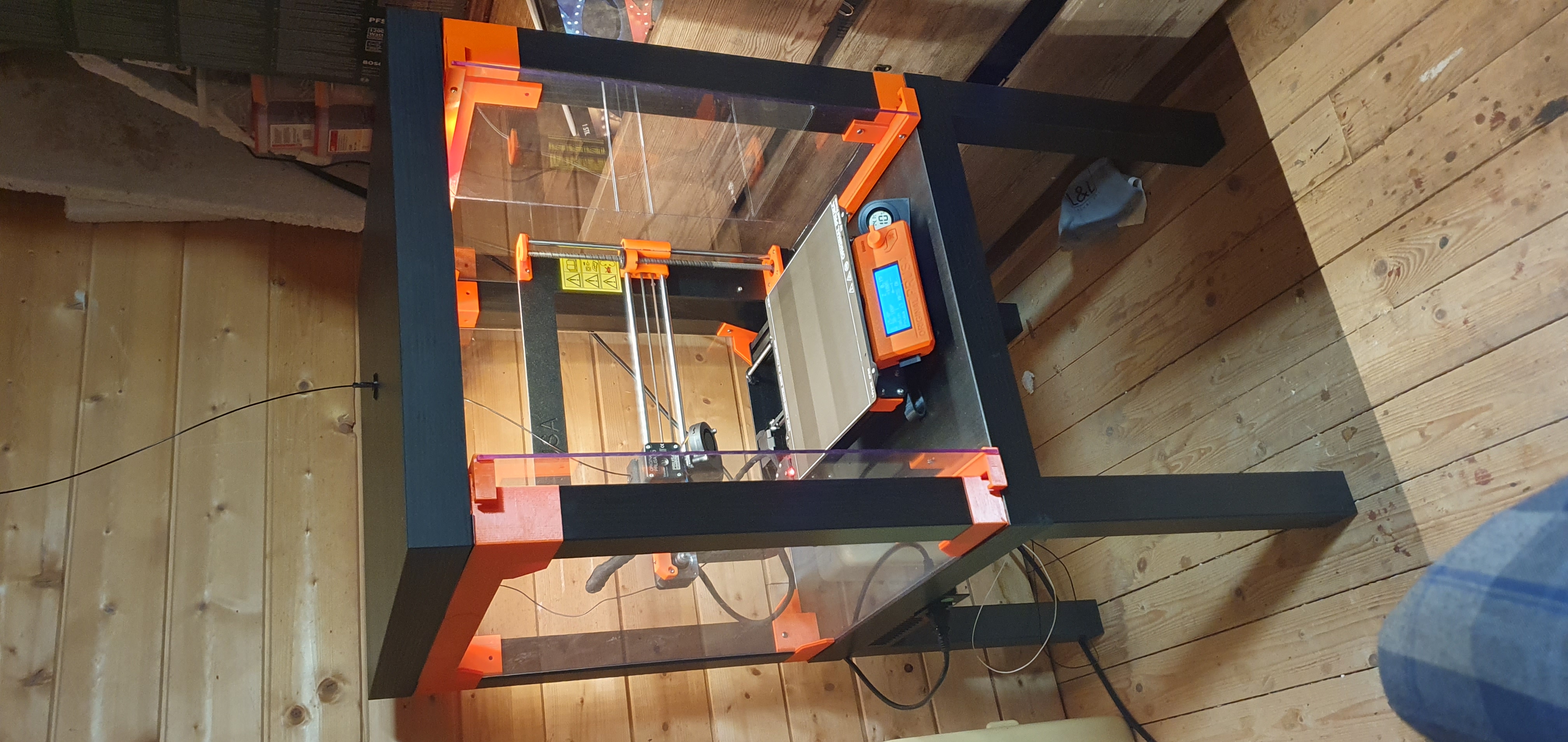 Prusa Enclosure V2 with pocket doors by ONistad | Download free STL ...