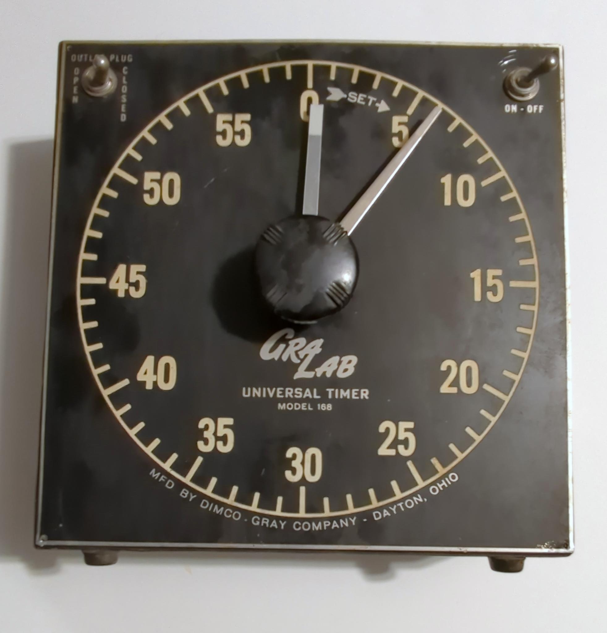 Back cover for GraLab Model 300 Photography/Darkroom Timer by ...