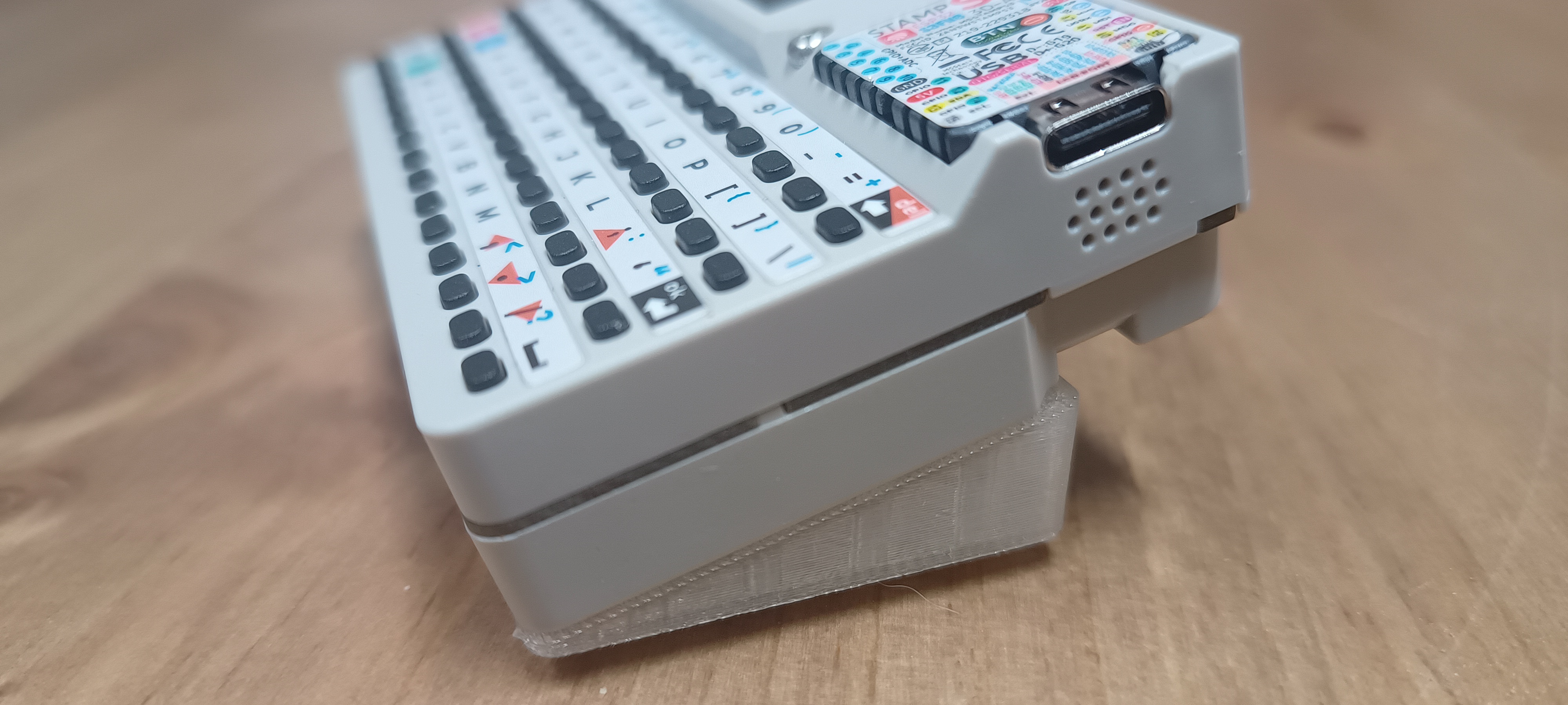 Angled stand for M5Stack Cardputer by Altair | Download free STL model ...