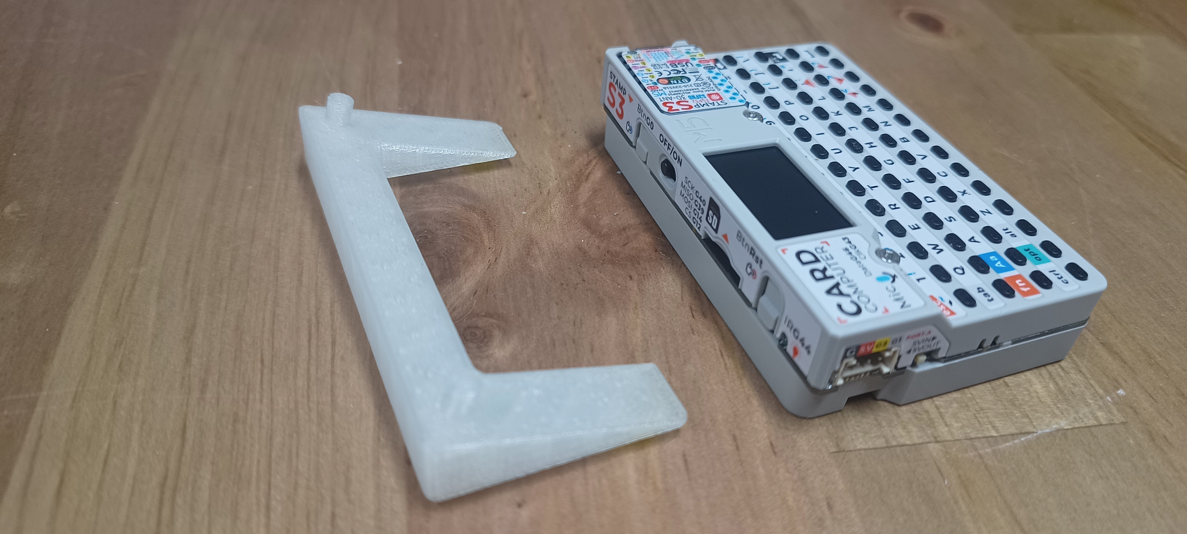 Angled stand for M5Stack Cardputer by Altair | Download free STL model ...