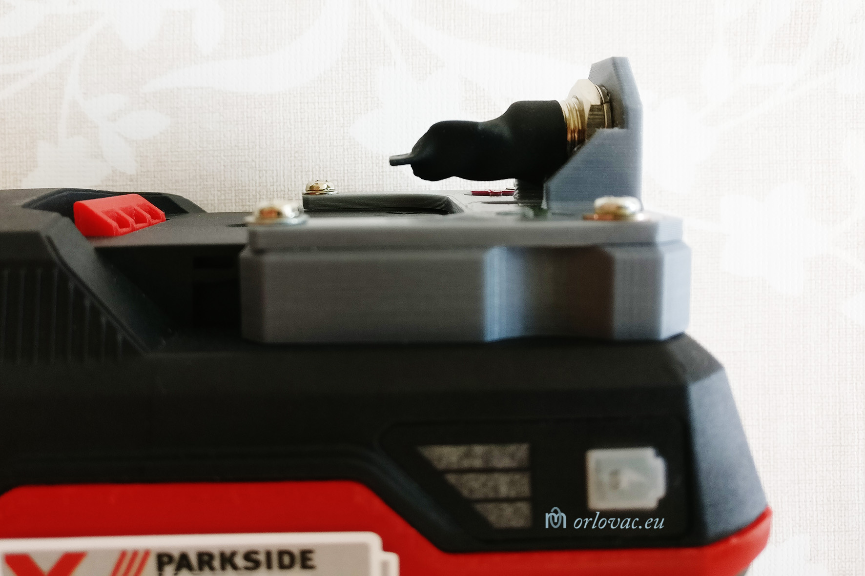 PARKSIDE X20V_Team Battery connector with DC output 5.5*2.1mm connector ...