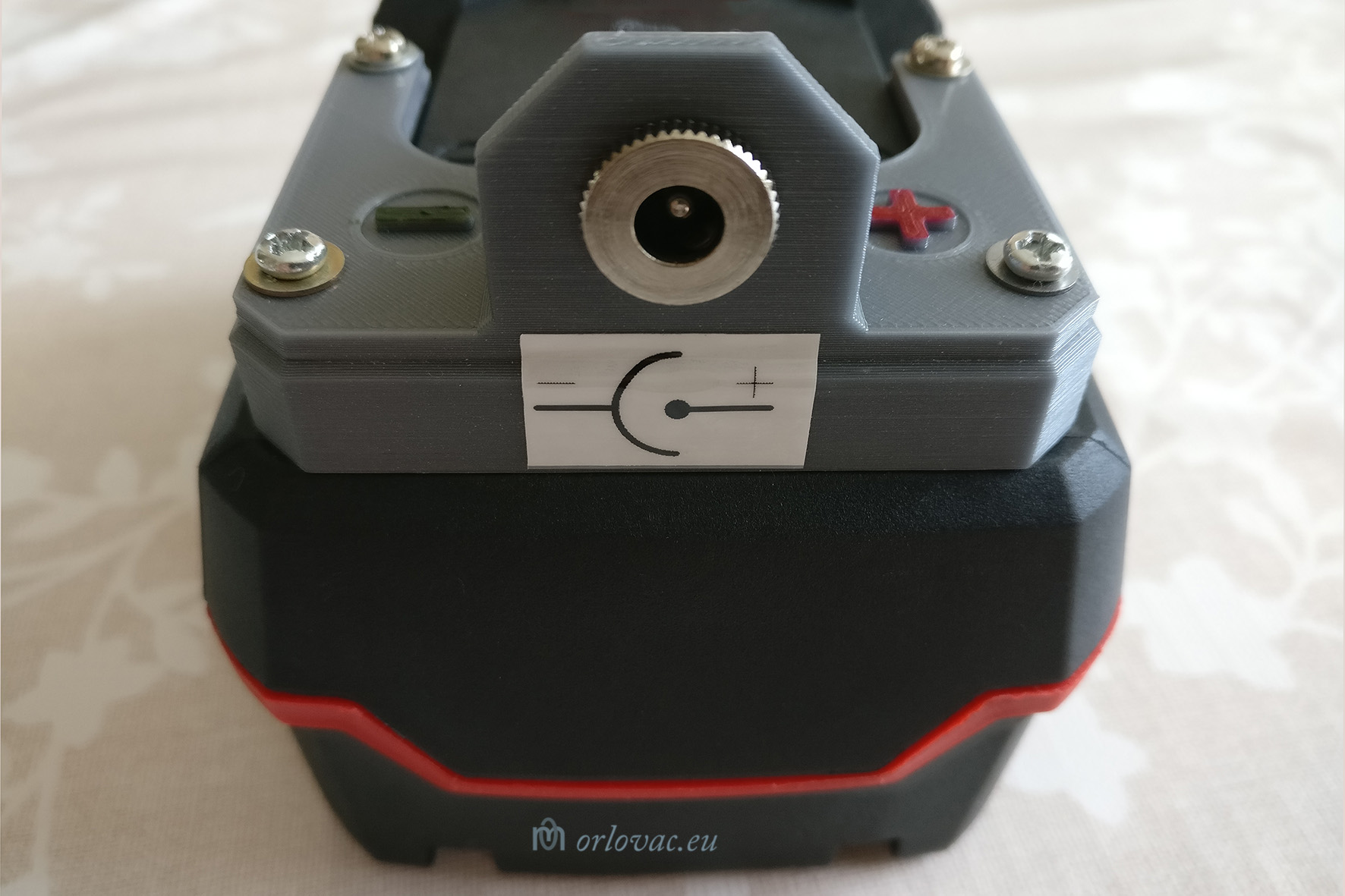 PARKSIDE X20V_Team Battery connector with DC output 5.5*2.1mm connector ...