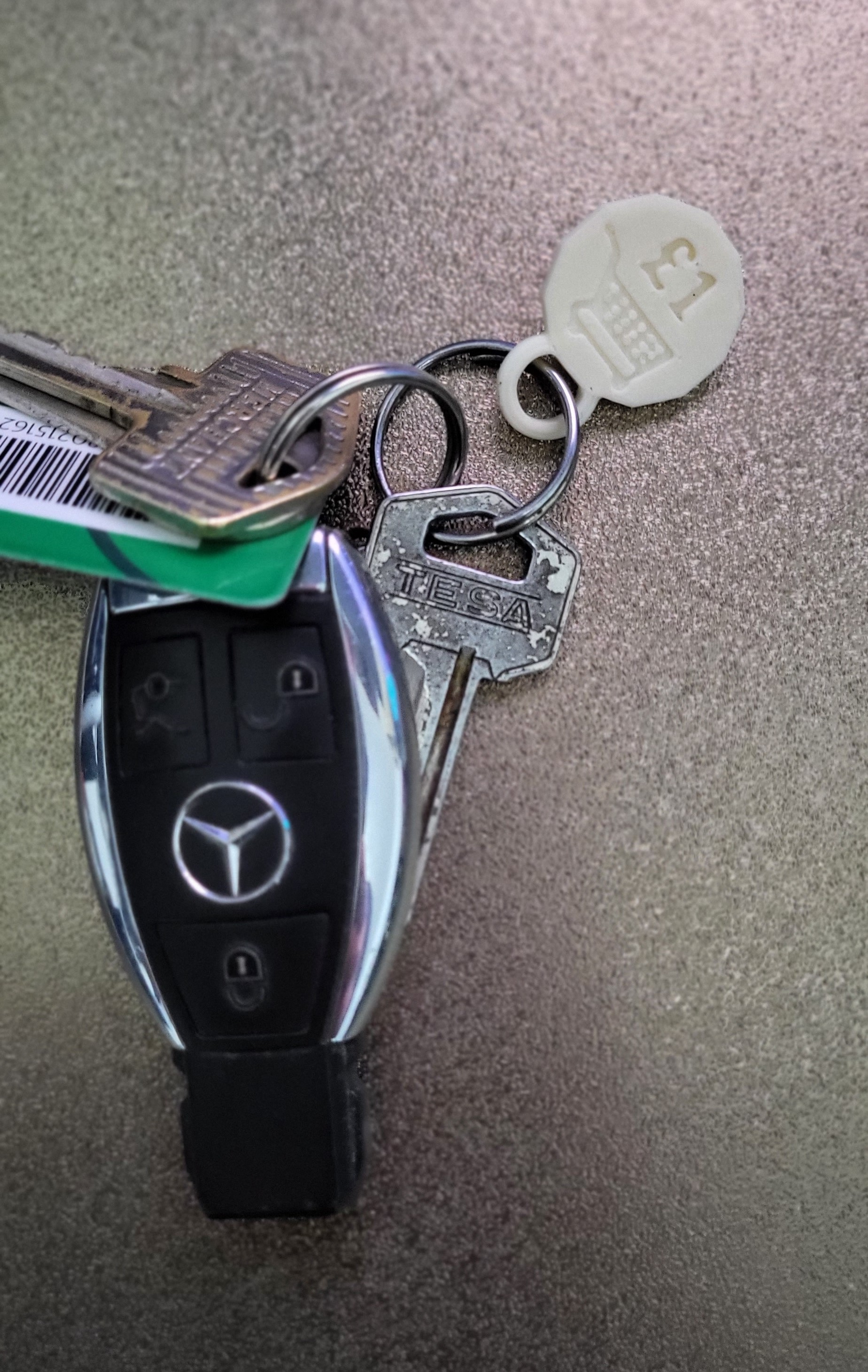 Uk Shopping Trolley Key Fob By Starbuck Download Free Stl Model
