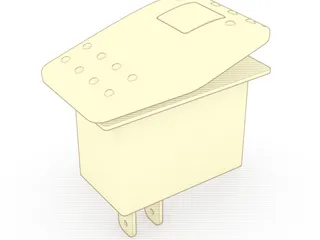 Rocker Switch Mockup by XR3D | Download free STL model | Printables.com