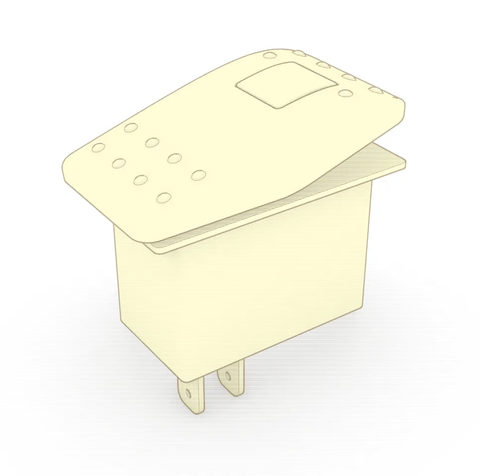 Rocker Switch Mockup by XR3D | Download free STL model | Printables.com