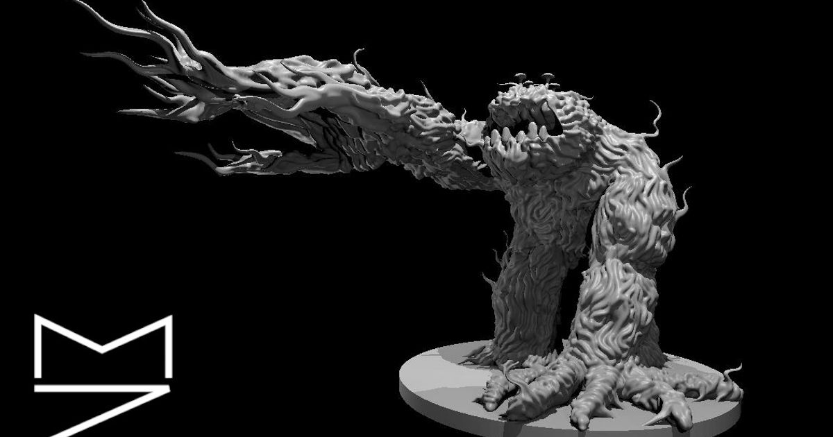Shambling Mound Updated von MZ4250 | Kostenloses STL-Modell ...
