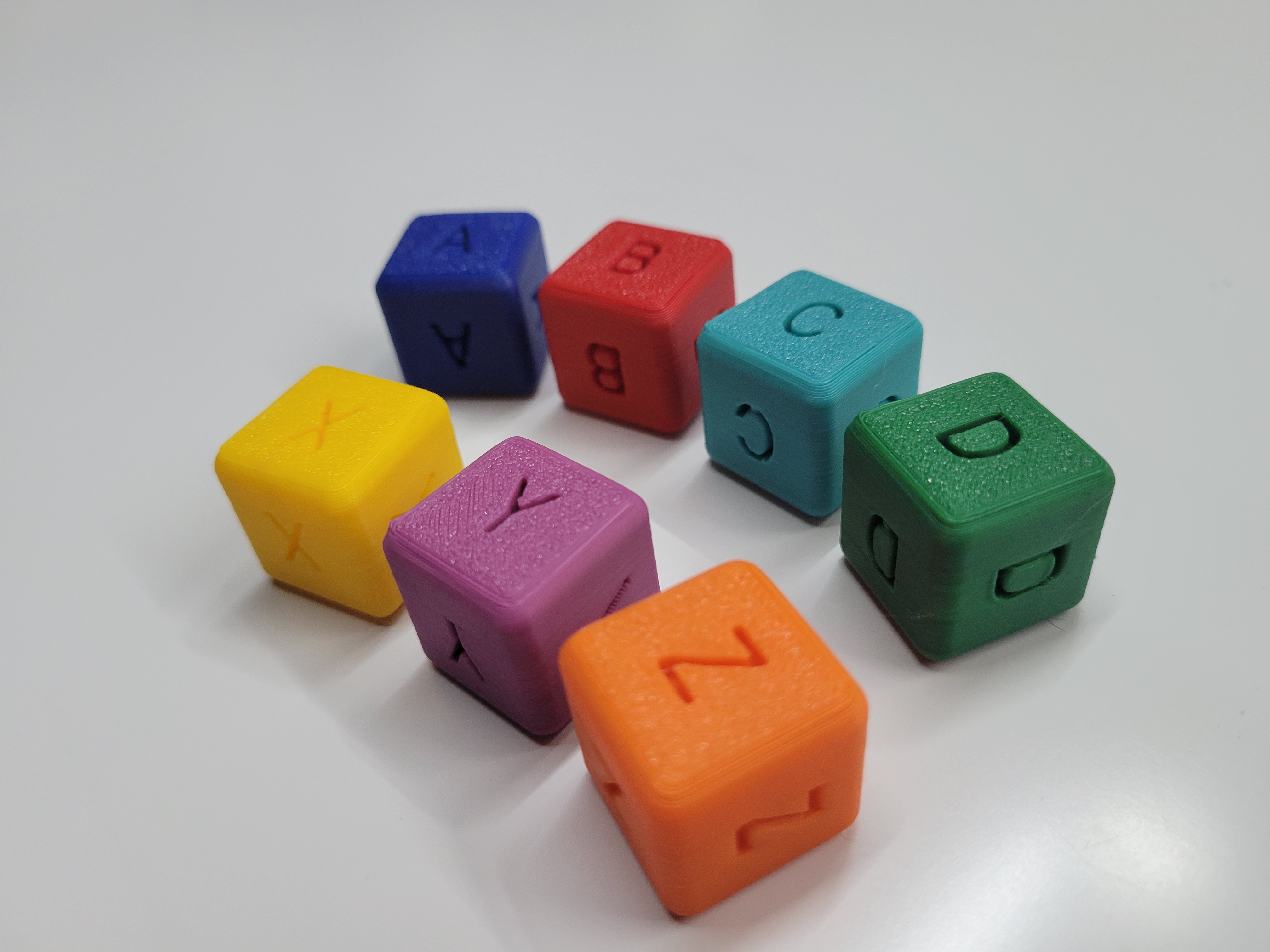 Alphabet Cubes par Speedy06 | Téléchargez gratuitement un modèle STL ...