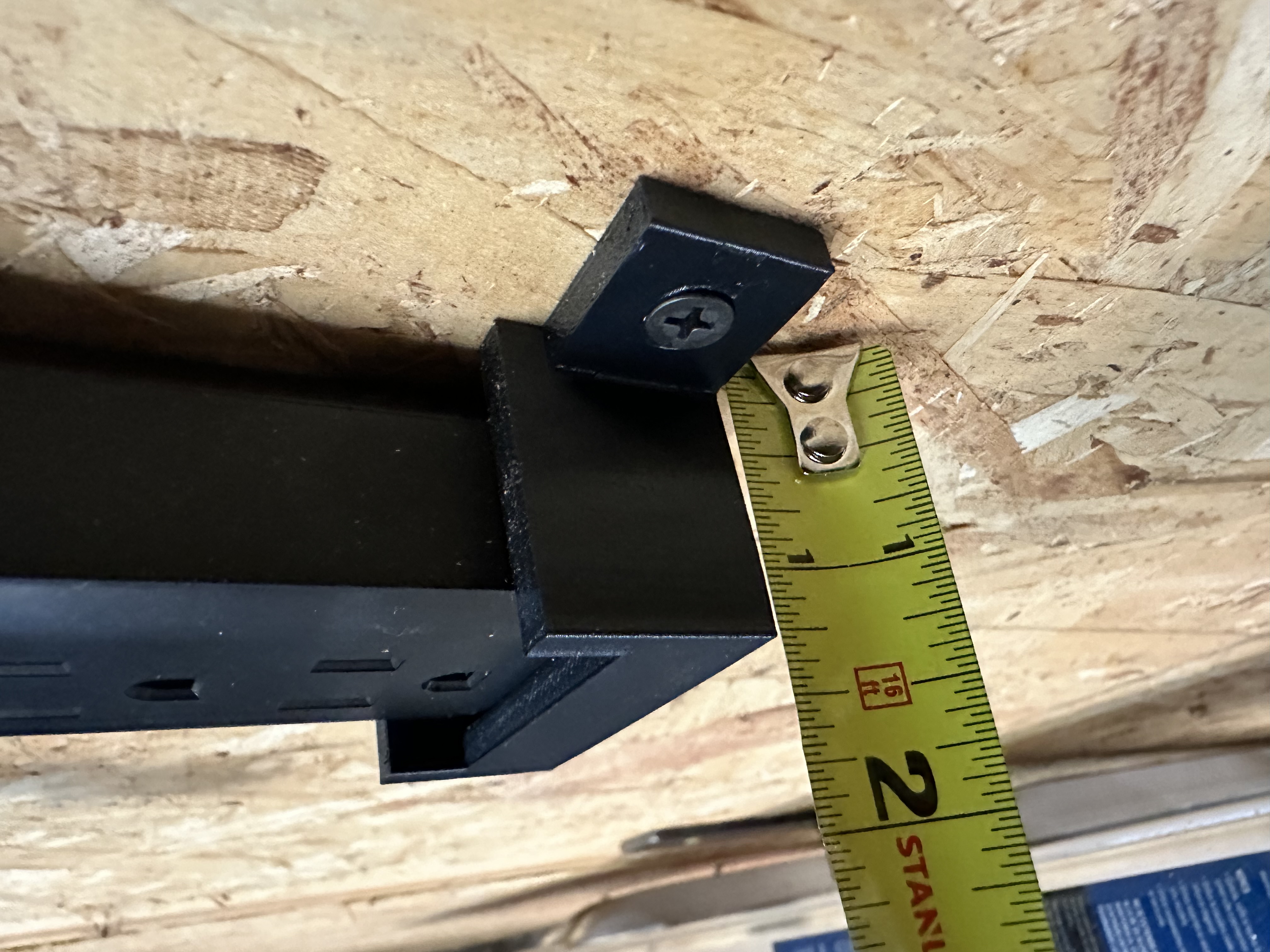 power strip wall bracket by Tyler Brandt | Download free STL model ...