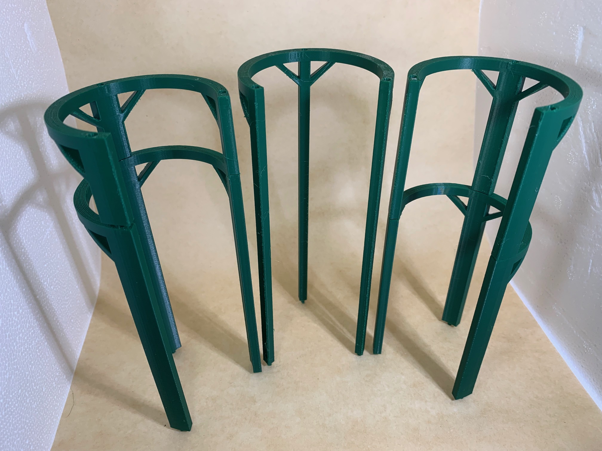 Plant Stacks! A Stackable Plant Support System - Basic Supports (60mm ...