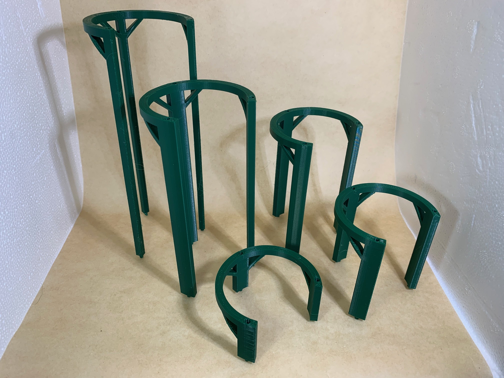 Plant Stacks! A Stackable Plant Support System - Basic Supports (60mm ...